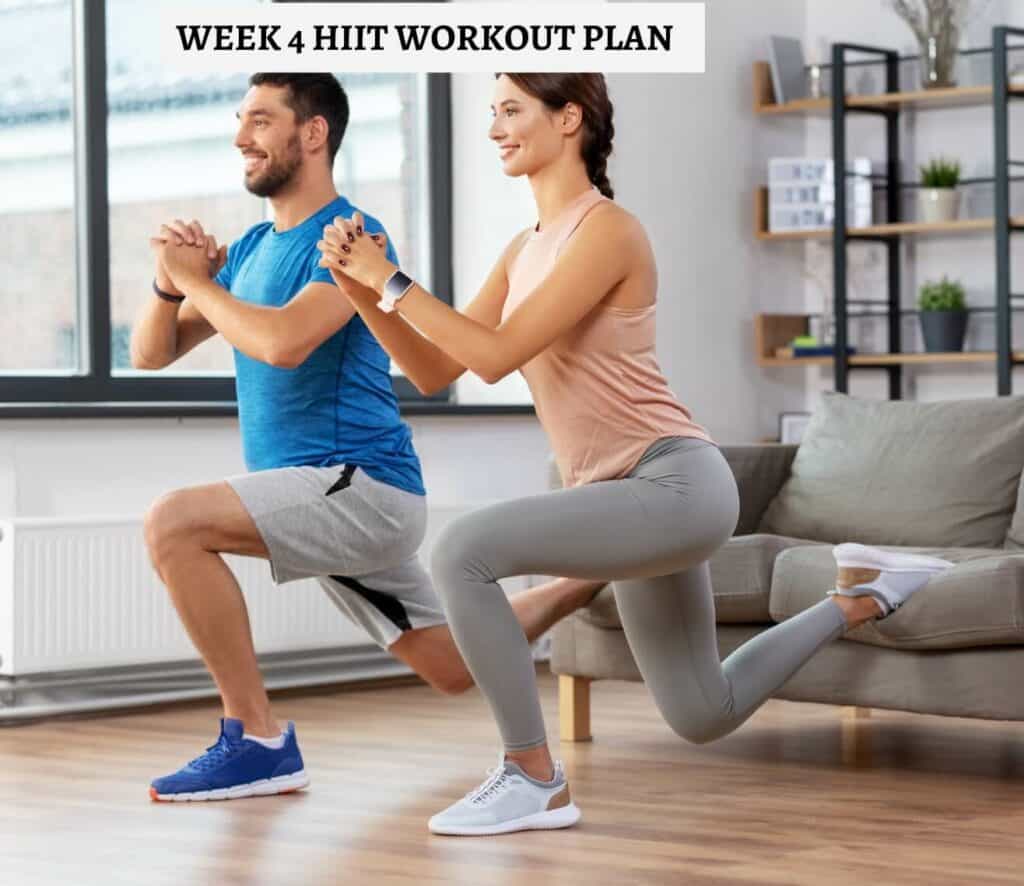 4-Week Fat-Burning HIIT Workouts (At Home)