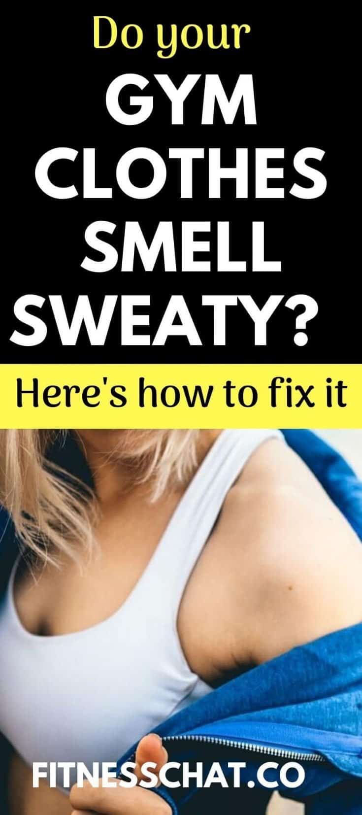 HOW TO GET THE MUSTY SMELL OUT OF GYM CLOTHES