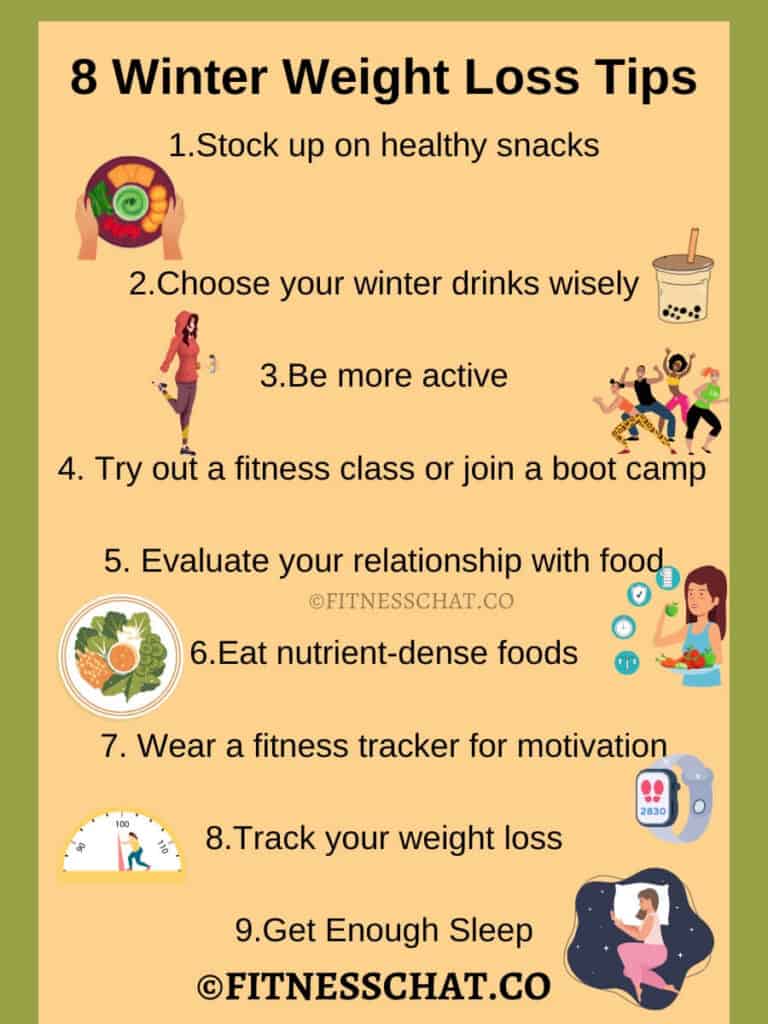 9 Winter Weight Loss Tips (How to Lose Weight in Winter Effectively)