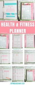 Printable Health and Fitness Planner to Help You Smash Your Goals