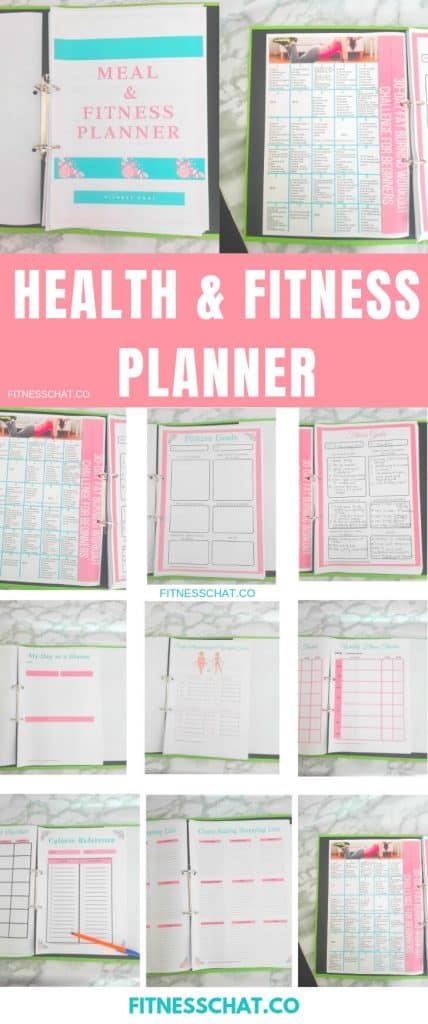 Printable Health and Fitness Planner to Help You Smash Your Goals