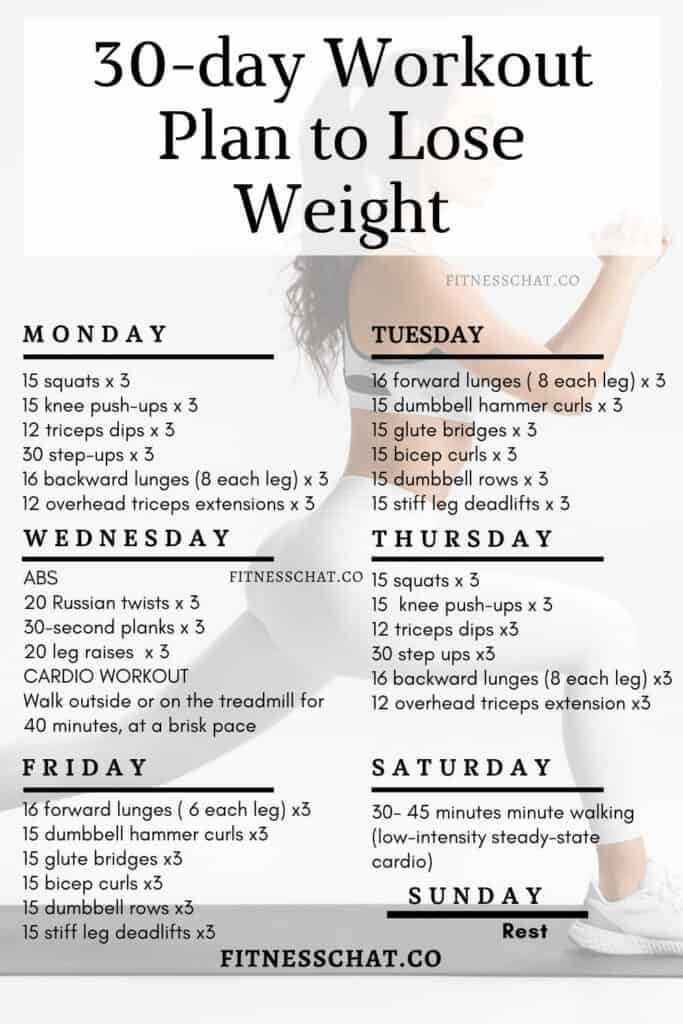 30-Day Workout Routines for Beginners at Home