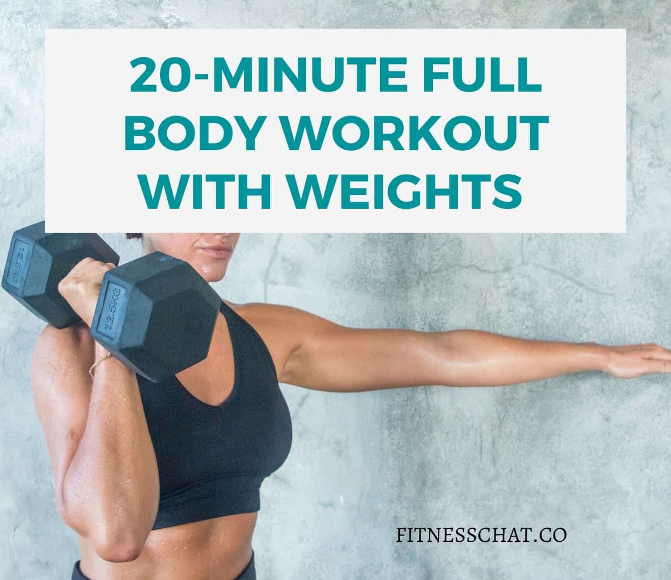 20-Minute Full Body Workout with Weights